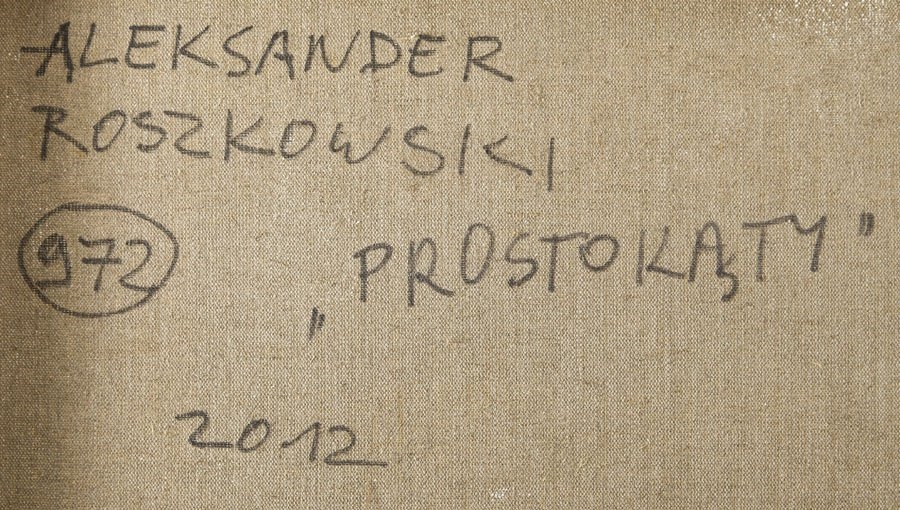 Aleksander Roszkowski | Rectangles (2012) | MutualArt