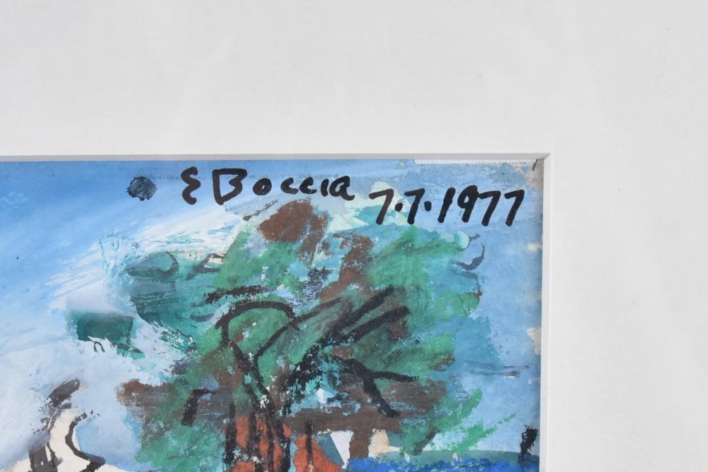 Edward Boccia | Fantastical Scene with Reclining Nude | MutualArt