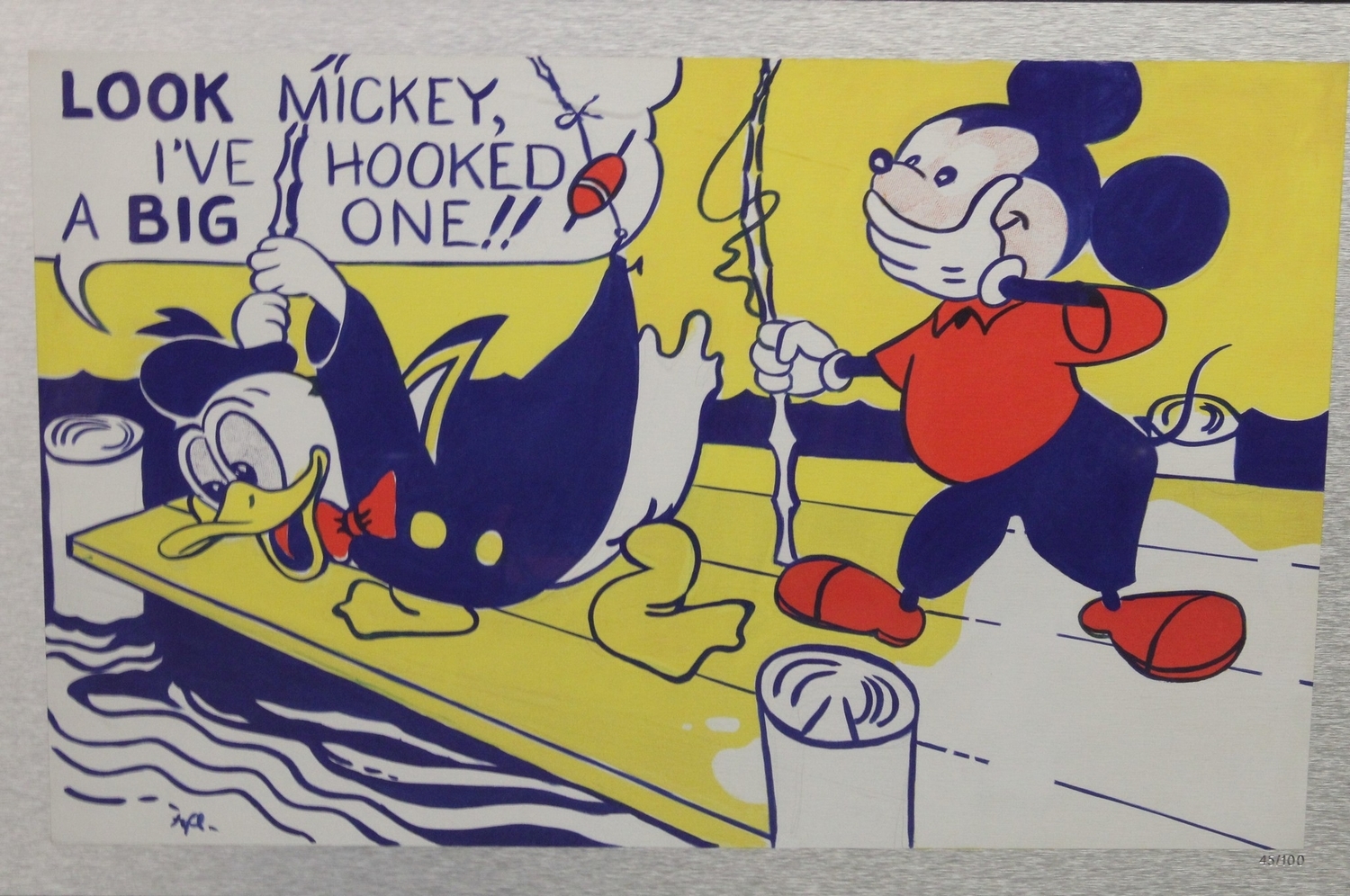 Roy Lichtenstein | Look Mickey (1961) | MutualArt
