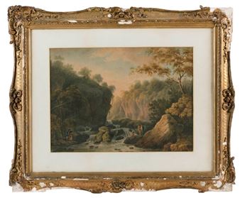 James Arthur O'Connor | A MOONLIT LANDSCAPE | MutualArt