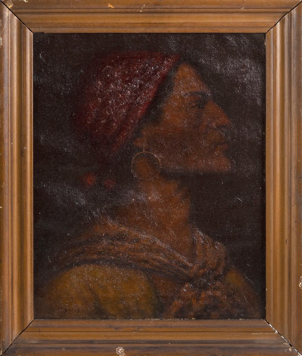 James T. Breen | Portrait of a Gypsy. | MutualArt