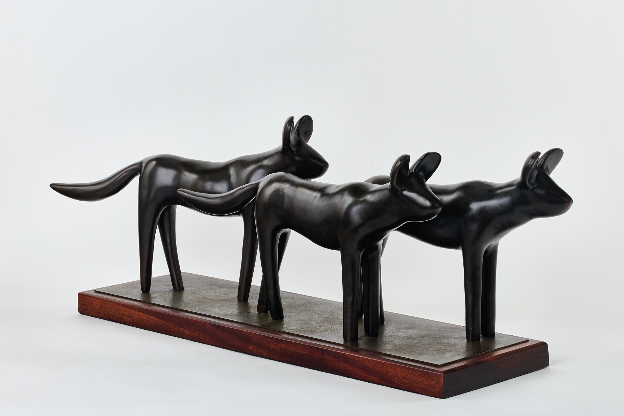 Laurence Anthony Chait | Wild dogs (1955) | MutualArt