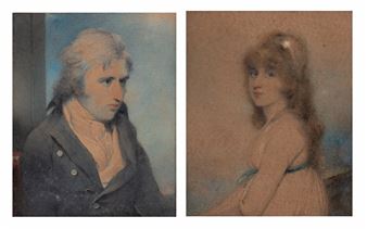 George Chinnery | Portraits of Mrs Margaret Elizabeth Wood (nee ...
