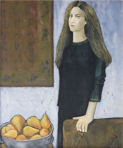 Reginald Gray | GIRL IN CHELSEA INTERIOR (2002) | MutualArt