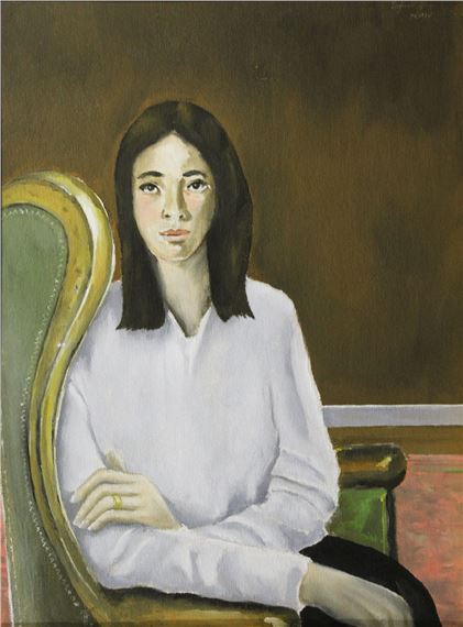 Reginald Gray | GIRL IN A CHAIR | MutualArt