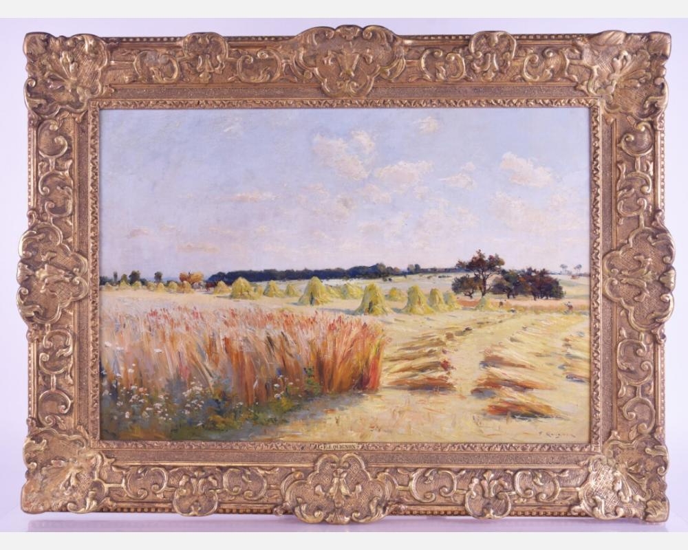 Fernand Quignon | Dans la vallée à Nesles | MutualArt