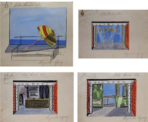 Reginald Gray | SET DESIGNS (1956) | MutualArt