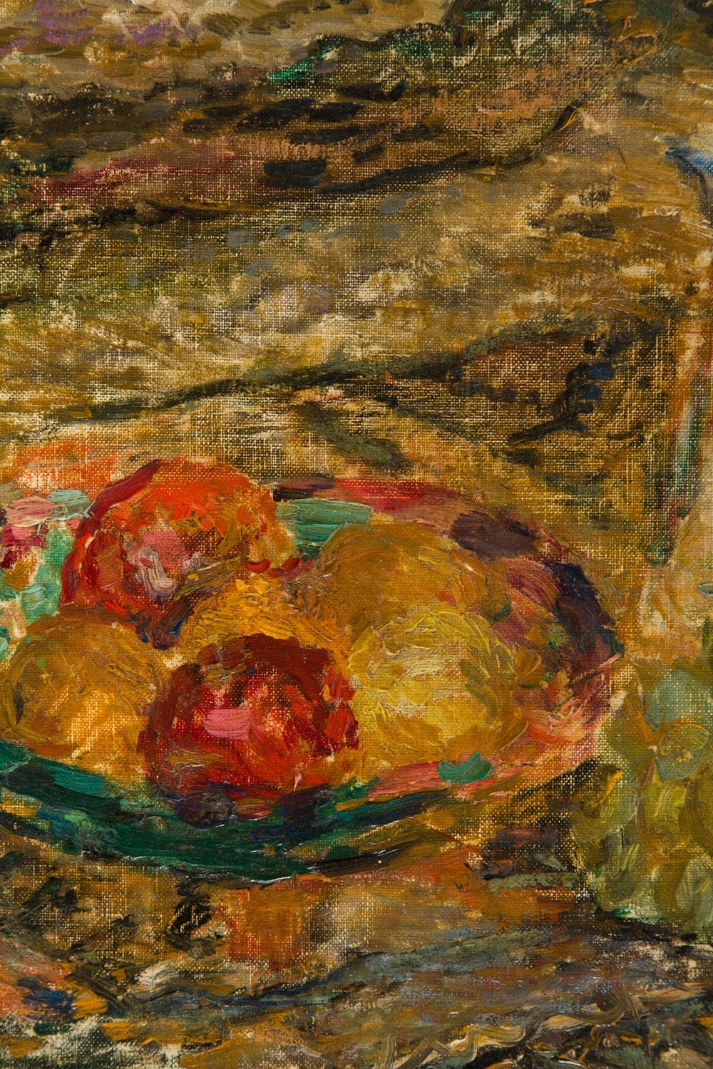 Pinchus Krémègne | Still life with a jug and fruits | MutualArt