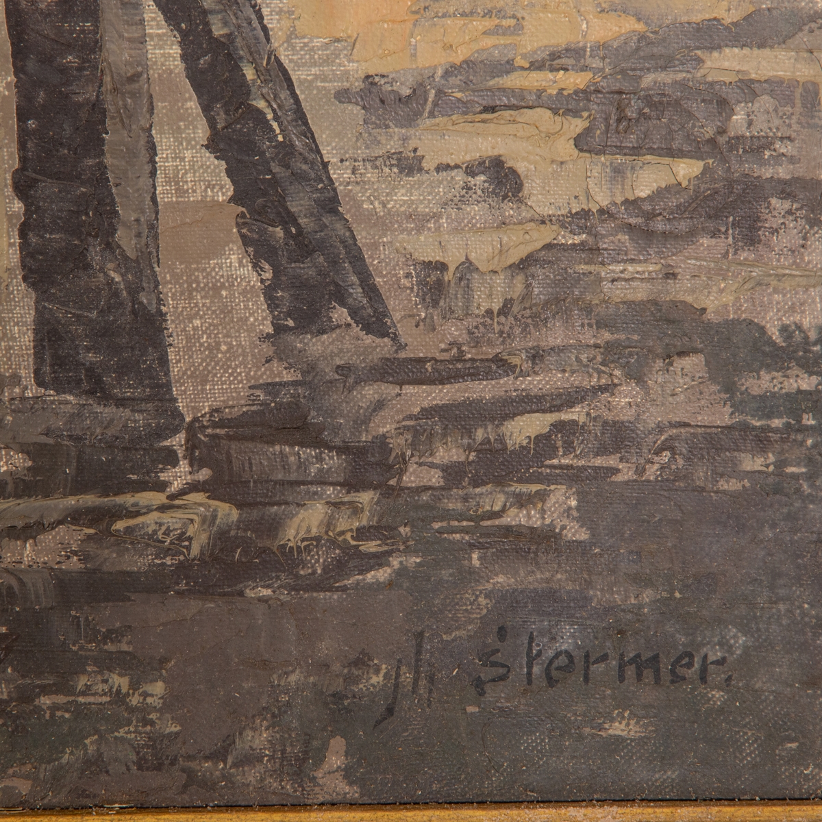 J. H. Stermer | Harbor Scene | MutualArt