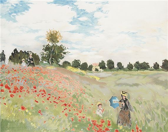 Claude Monet | Coquelicots (La Promenade) | MutualArt