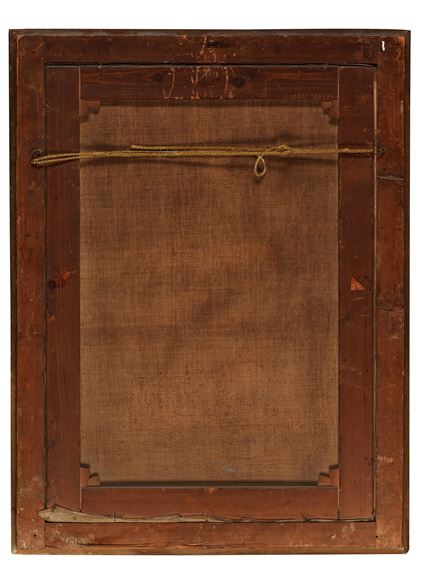 Gustav Adolph Hennig | Portrait of a Lady with a Cornflower Wreath in ...