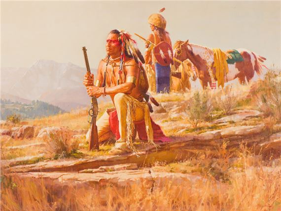 Stan Davis | Watching from Afar (1991) | MutualArt