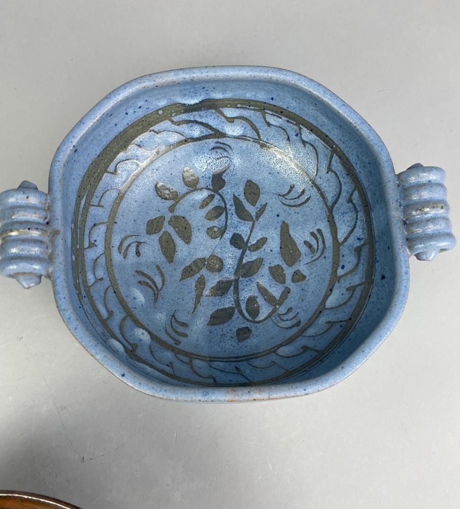 Peter Gooderham | a conical stoneware bowl covered in iron and cobalt ...