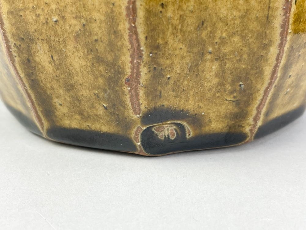 Mike Dodd | a cut sided stoneware jar and cover | MutualArt