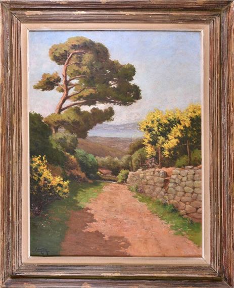 Louis Lanza | Chemin sous le pin | MutualArt