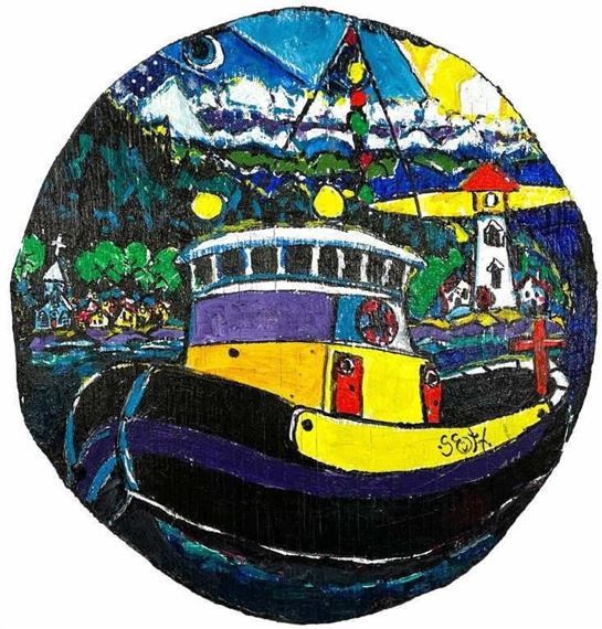 Brian Scott | Cape Mudge Light | MutualArt