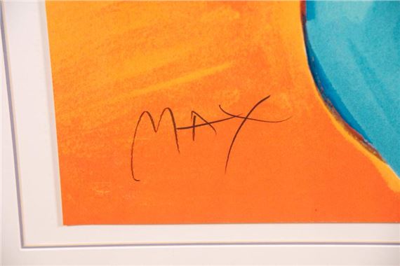 Peter Max | Nude Fan Dancer | MutualArt