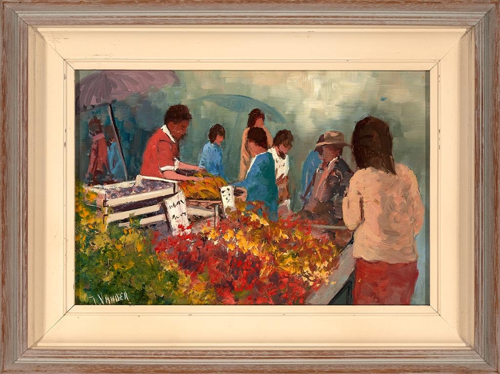 John Vander | Market Day | MutualArt
