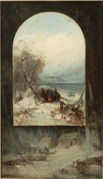 Andrew Melrose | Plymouth Rock (1880) | MutualArt