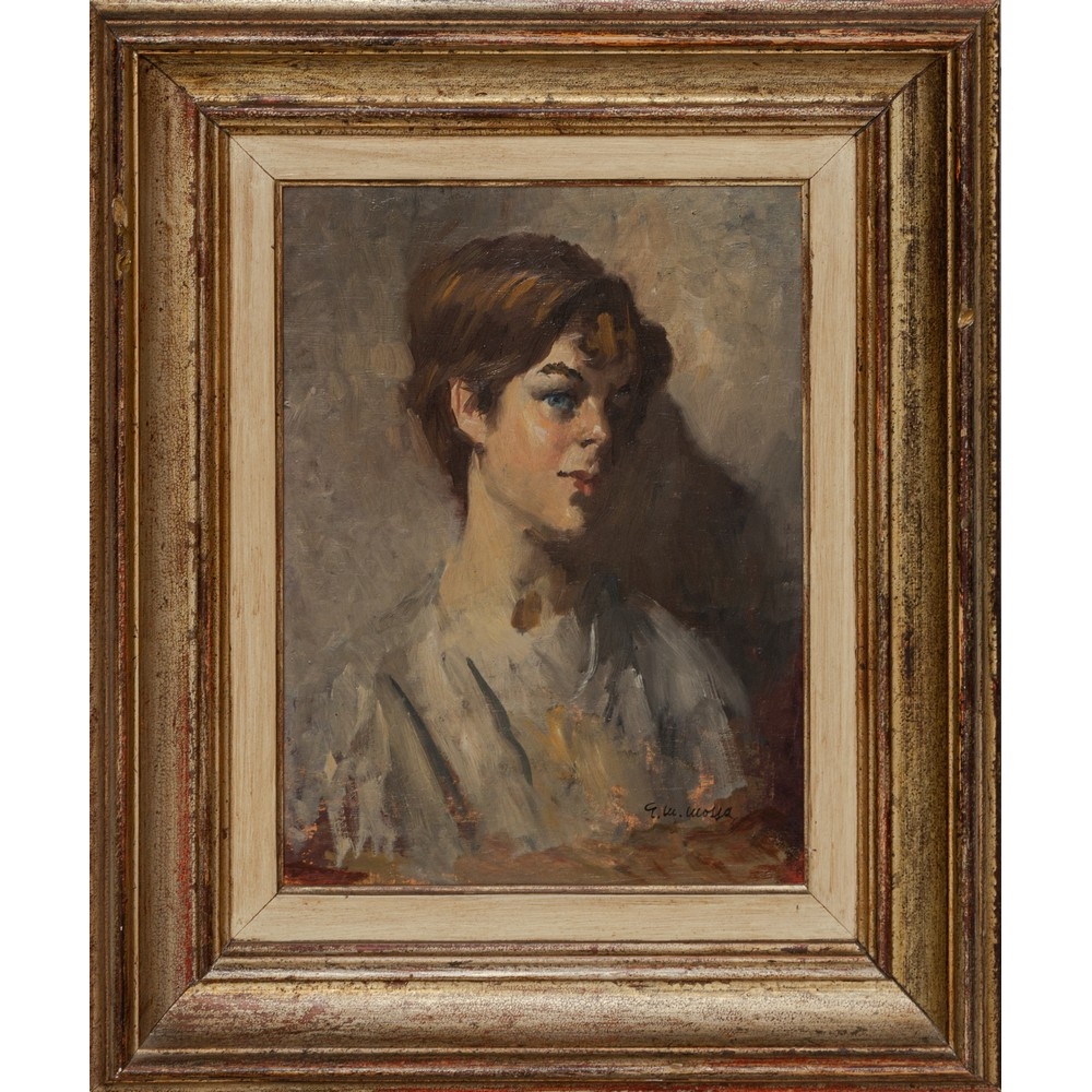 Giovanni Maria Mossa | Volto femminile | MutualArt