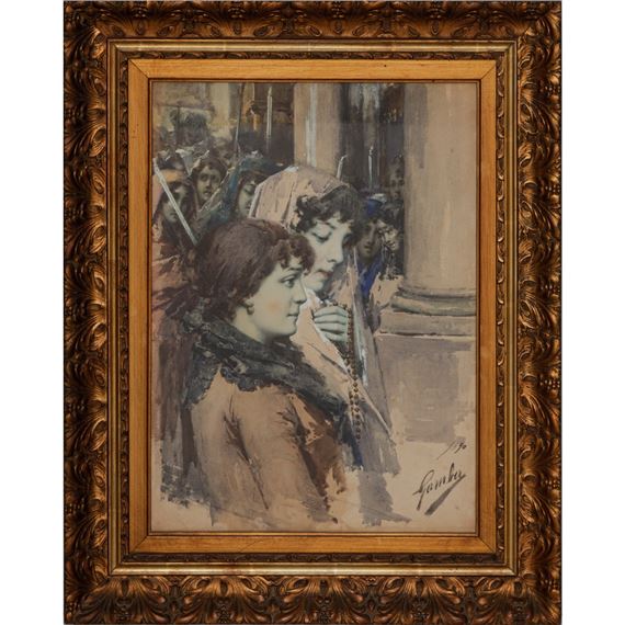 Enrico Gamba | Figure femminili | MutualArt