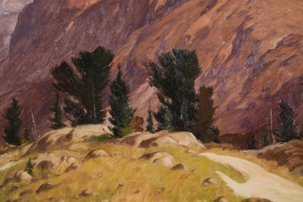 Percy L. Manser | Alpine landscape | MutualArt
