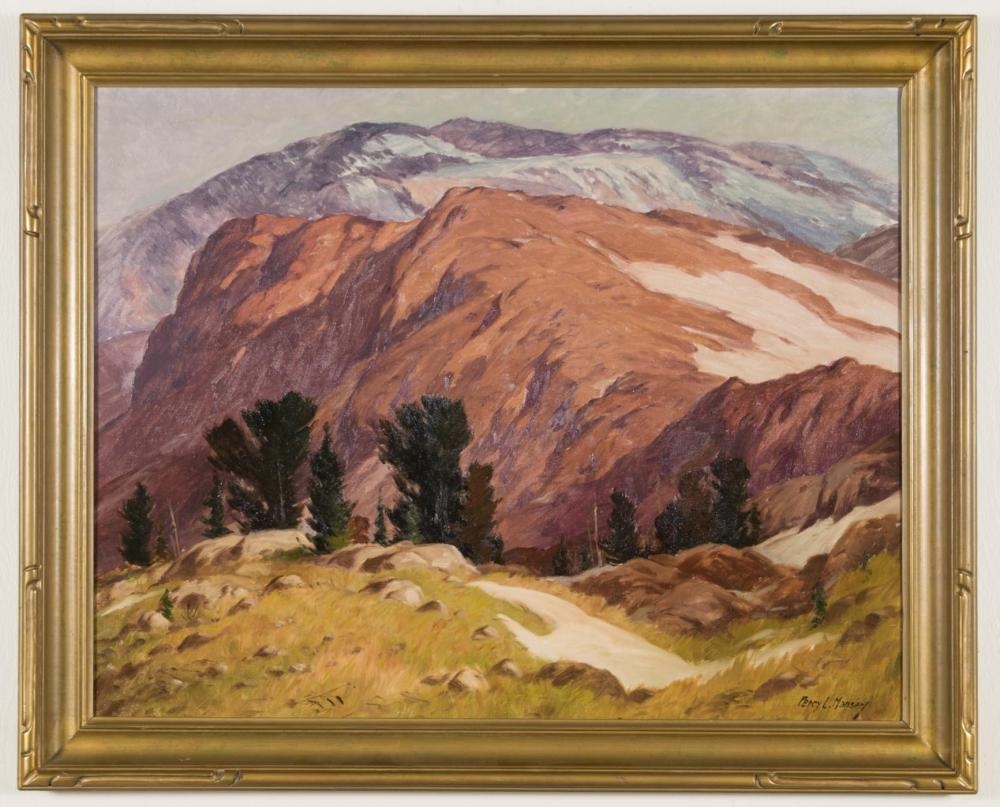 Percy L. Manser | Alpine landscape | MutualArt