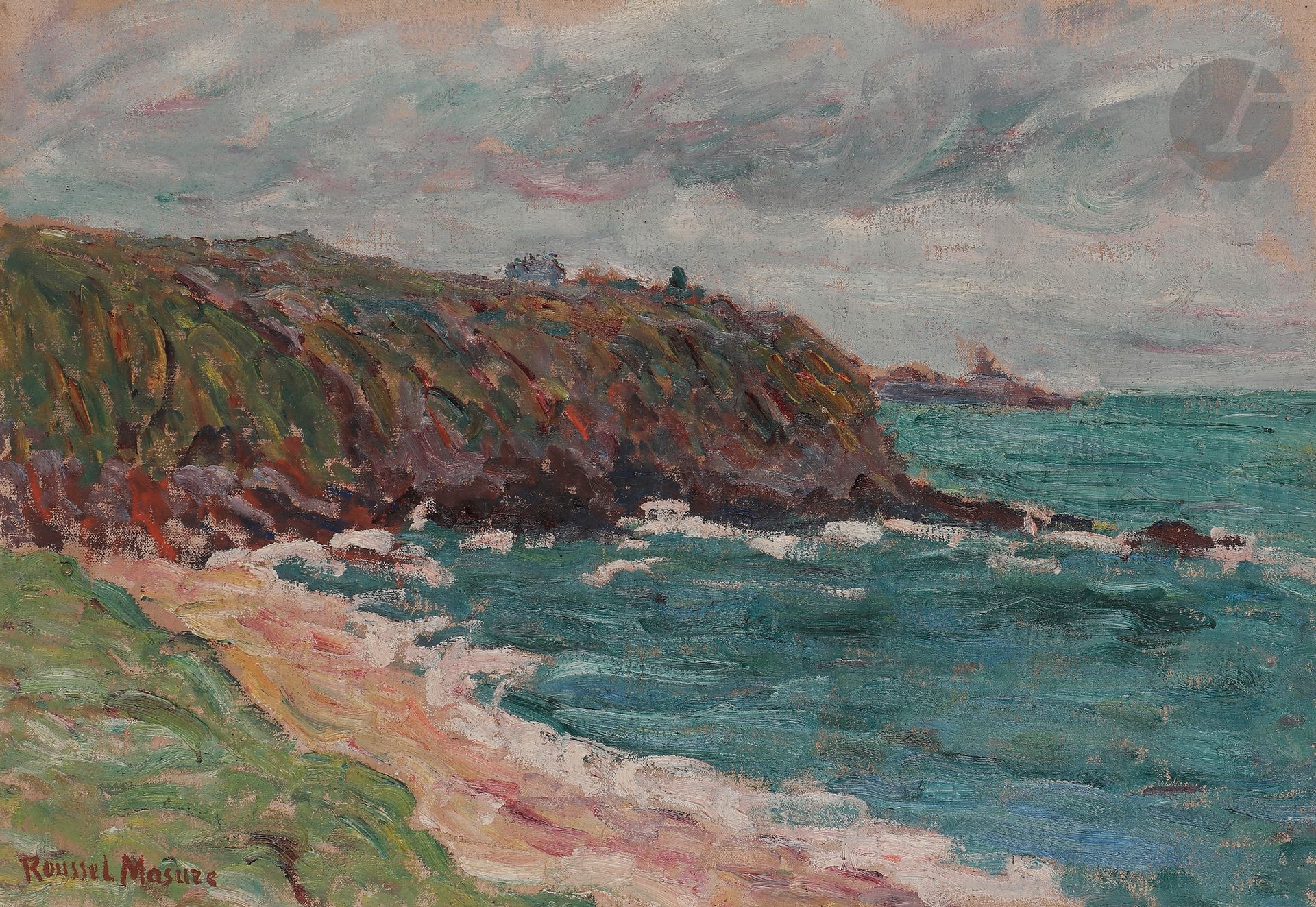 Henri Roussel-Masure | Bord de mer | MutualArt