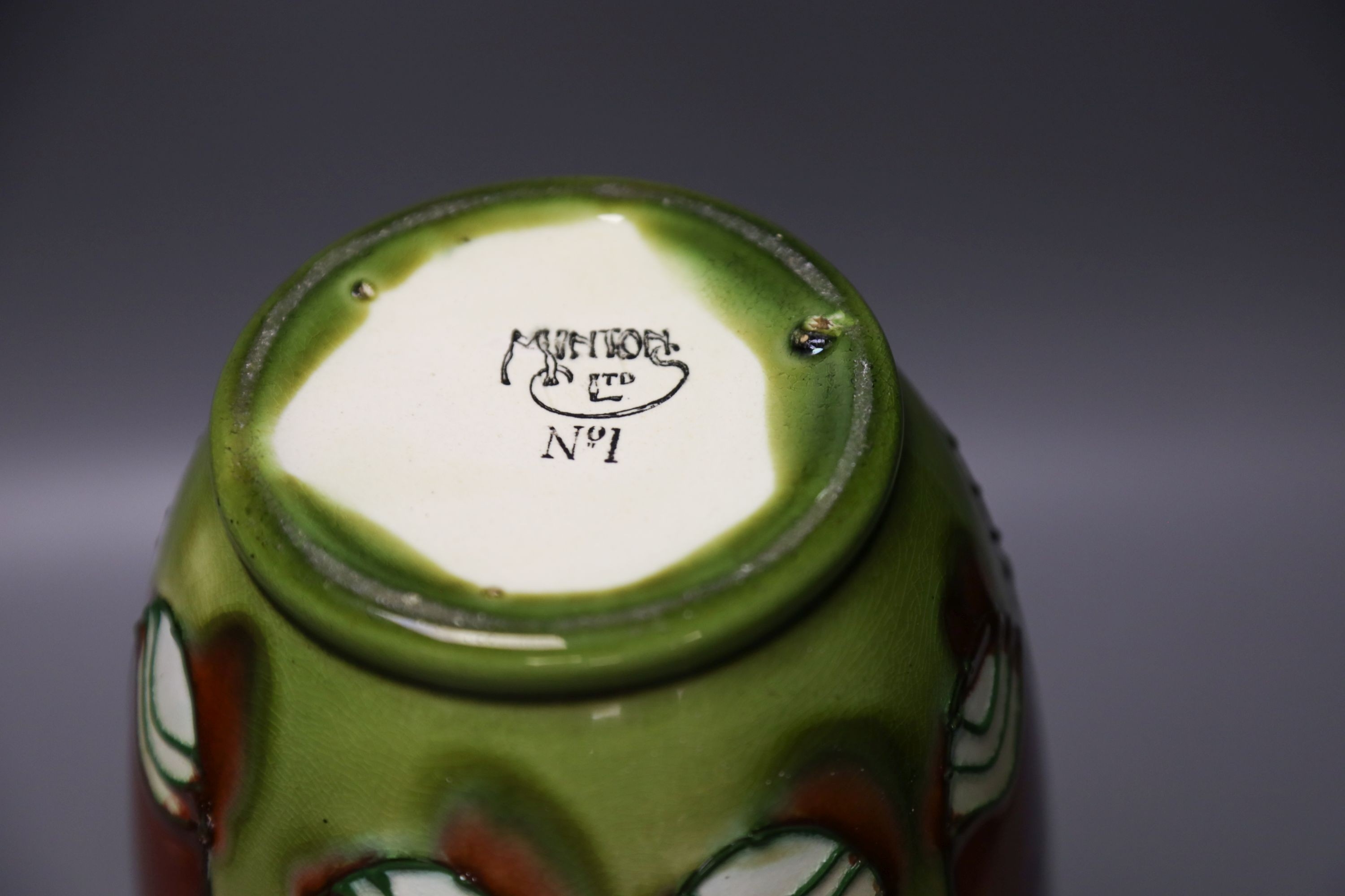 Mintons Ltd | A Minton Ltd Secessionist pottery vase | MutualArt
