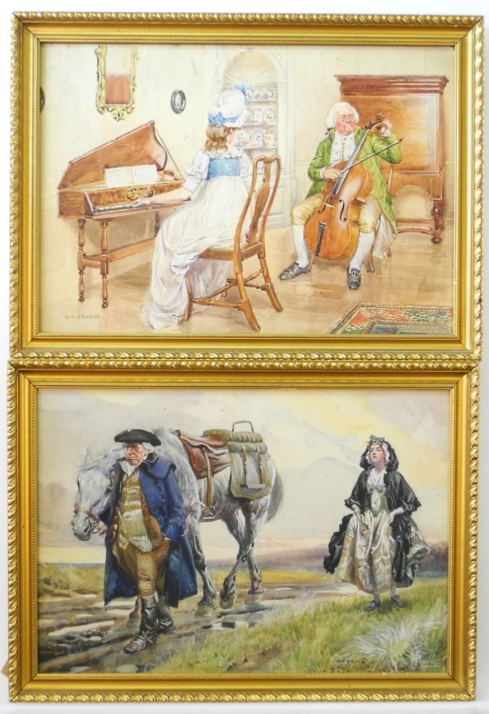 H.M. Brock | Domestic Tuning (1911) | MutualArt