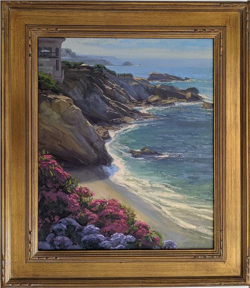 Charles Muench | View of Laguna Beach in California | MutualArt