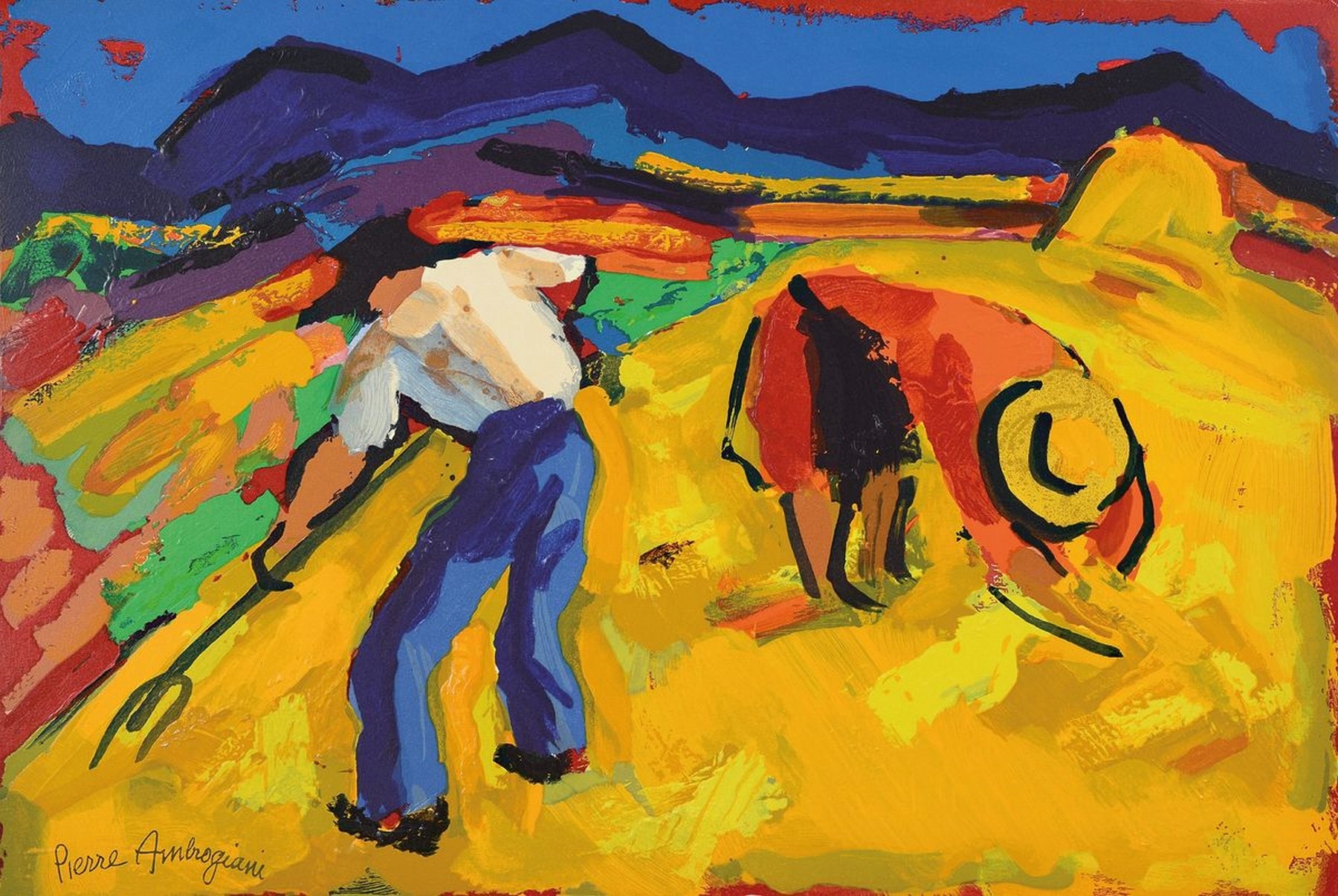 Pierre Ambrogiani | Les Faucheurs | MutualArt