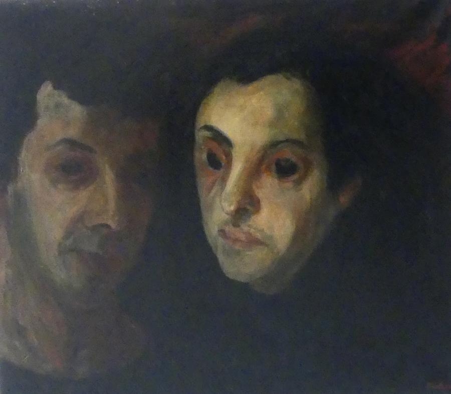 Haidee Becker | Portrait Of Two Men | MutualArt