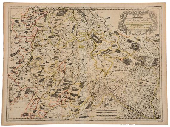 Nicolas Sanson | Sanson - Map of Lorraine (1656) | MutualArt