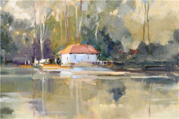 Ted Goerschner | Cottage Reflection | MutualArt