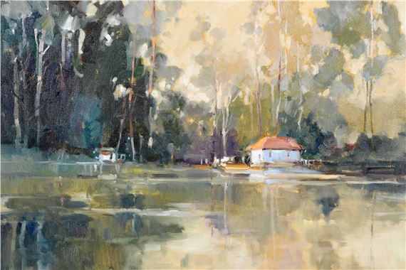 Ted Goerschner | Cottage Reflection | MutualArt