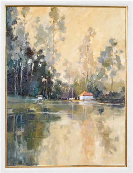 Ted Goerschner | Cottage Reflection | MutualArt