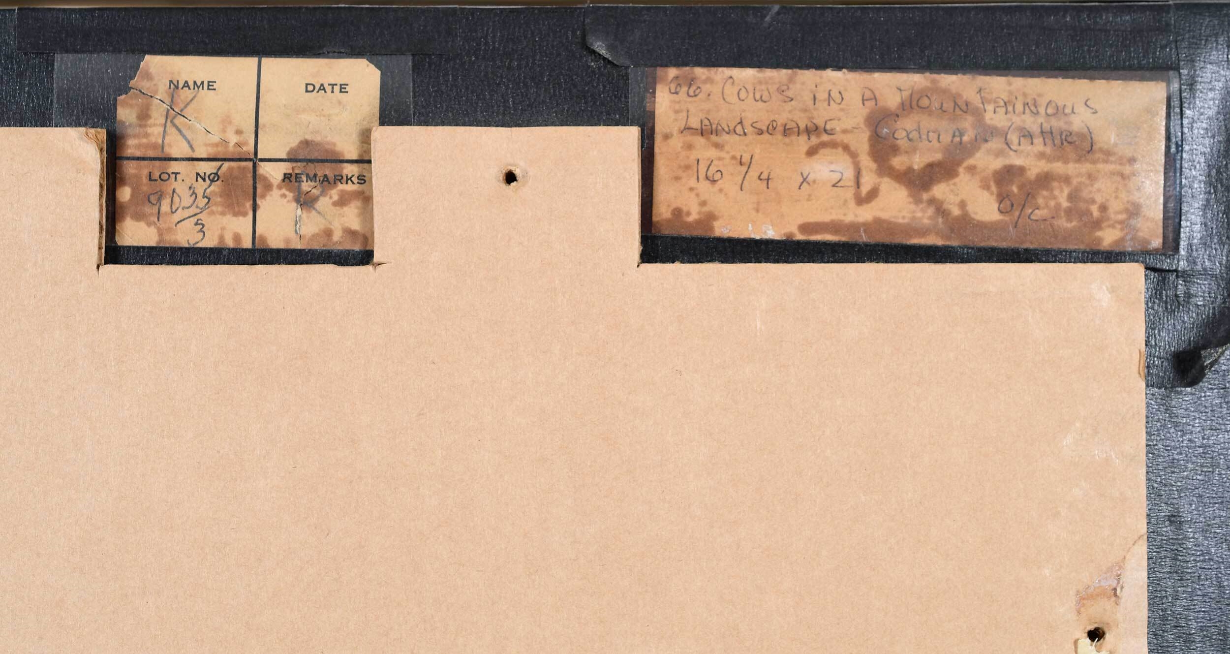 Charles Codman | Landscape with Cows | MutualArt