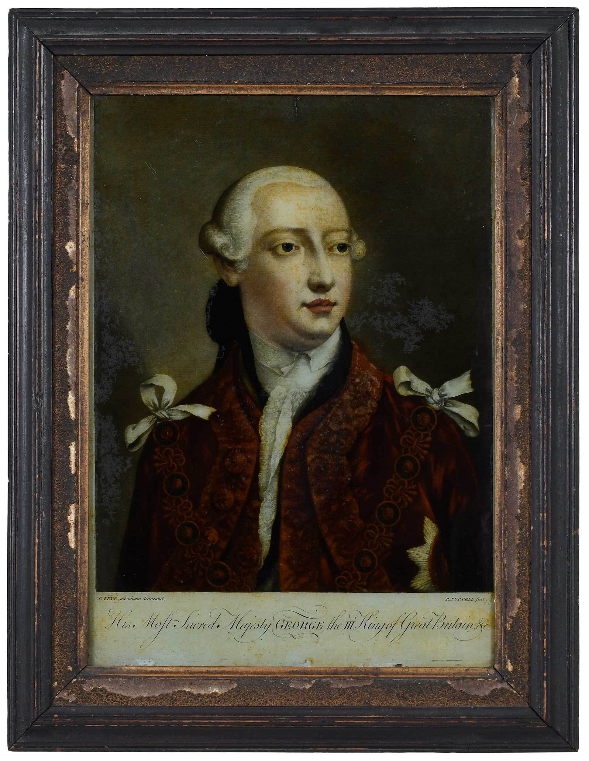 Thomas Frye | His Most Sacred Majesty George the III (1763) | MutualArt