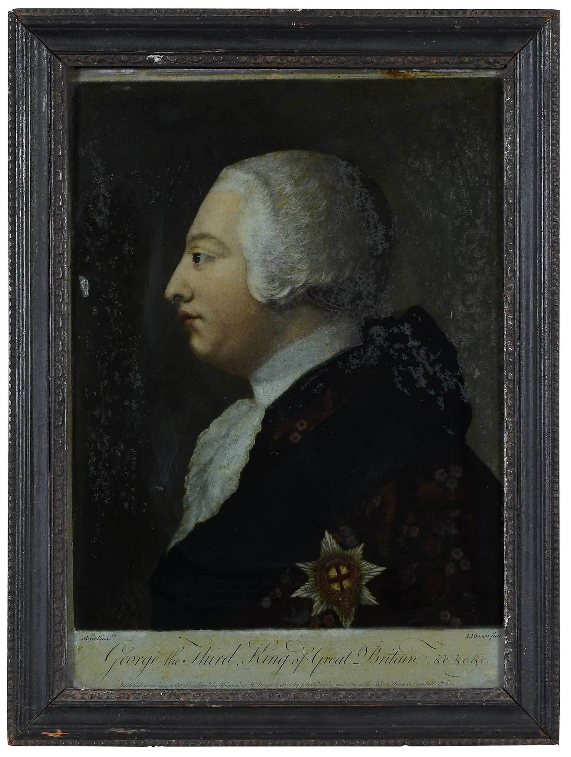 Thomas Frye | His Most Sacred Majesty George the III (1763) | MutualArt