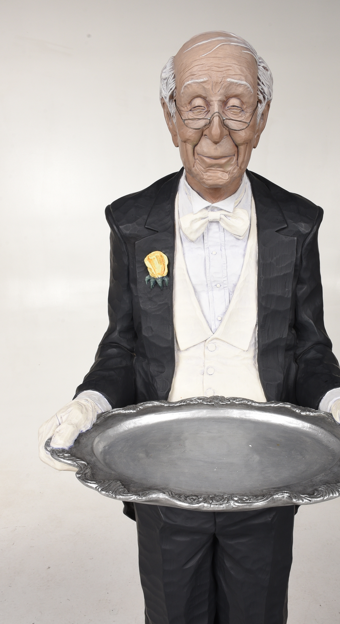 Jack Dowd | Butler with Silver Tray (1994) | MutualArt