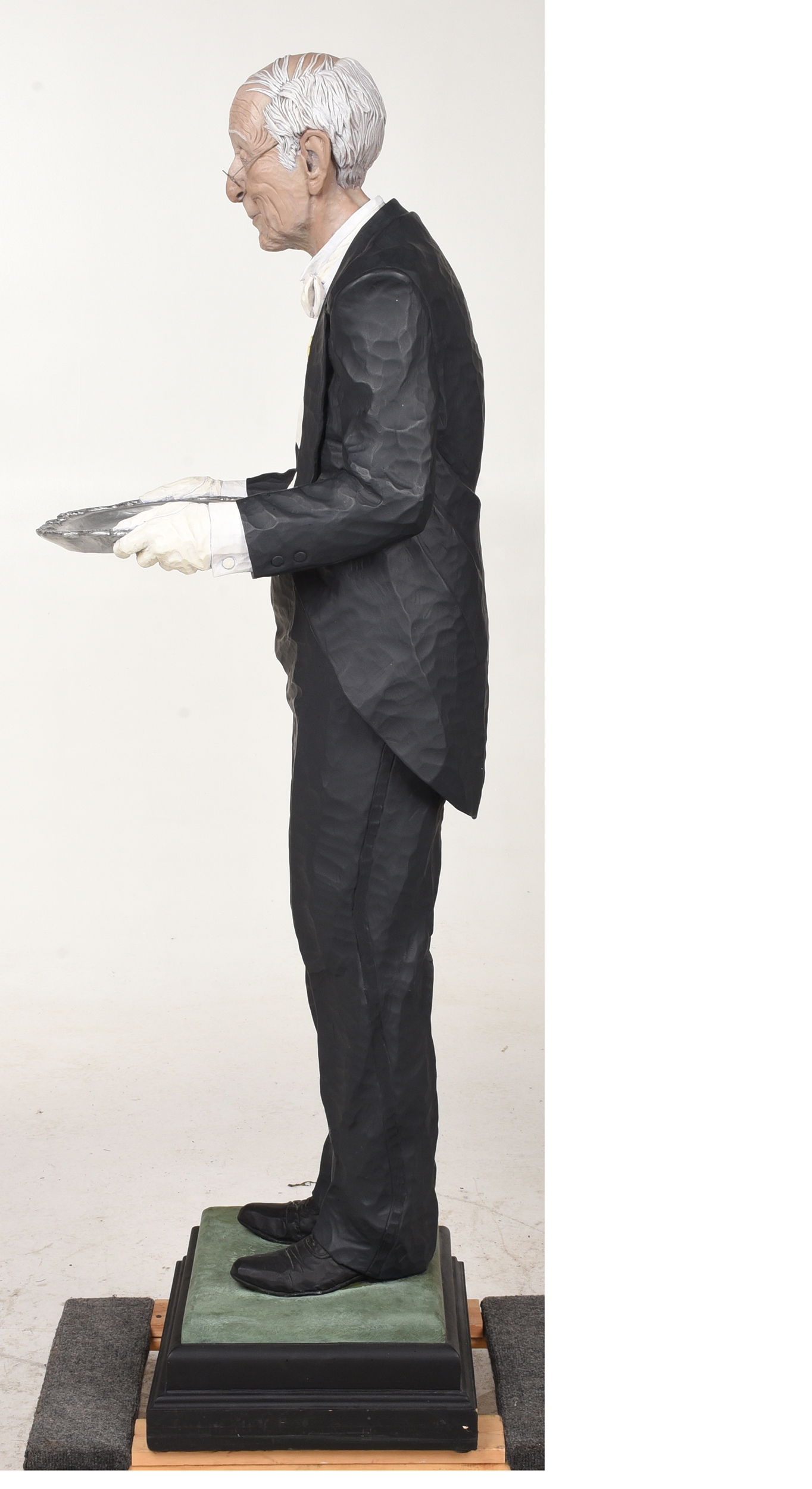 Jack Dowd | Butler with Silver Tray (1994) | MutualArt