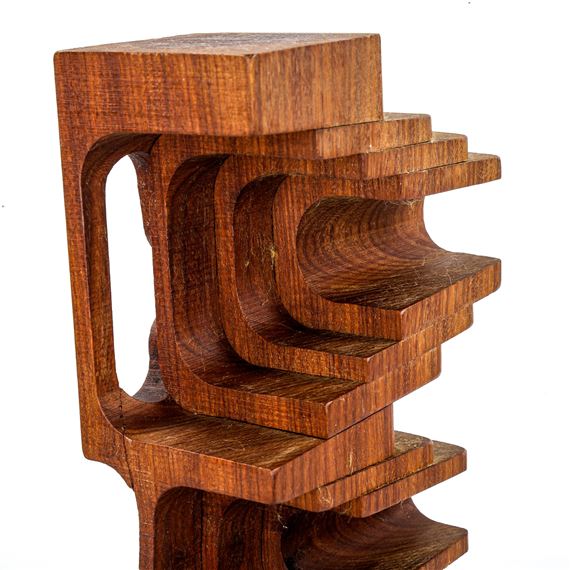 Brian Willsher | carved wood abstract sculpture | MutualArt