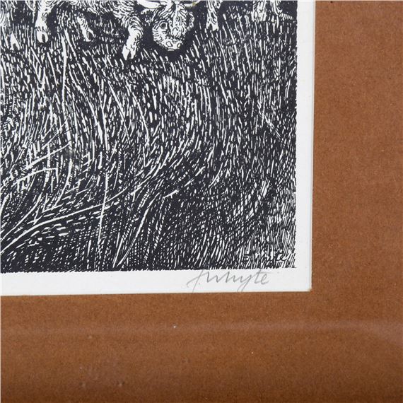 Edna Whyte | scenes of old Highland life | MutualArt