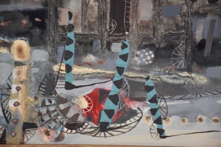 Jean Calogero | Abstract Venice Scene | MutualArt