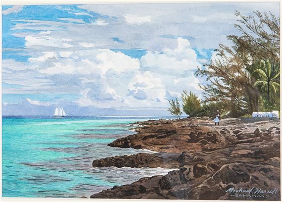 Michael Harrell | Edge of the Gulfstream | MutualArt