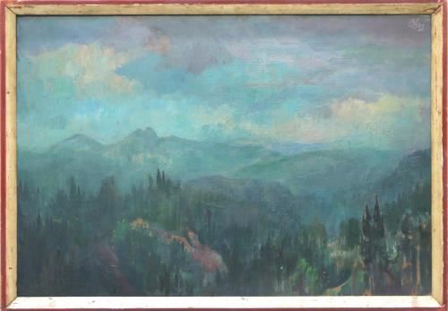 Hans Gott | Gebirgslandschaft (1947 - 1948) | MutualArt