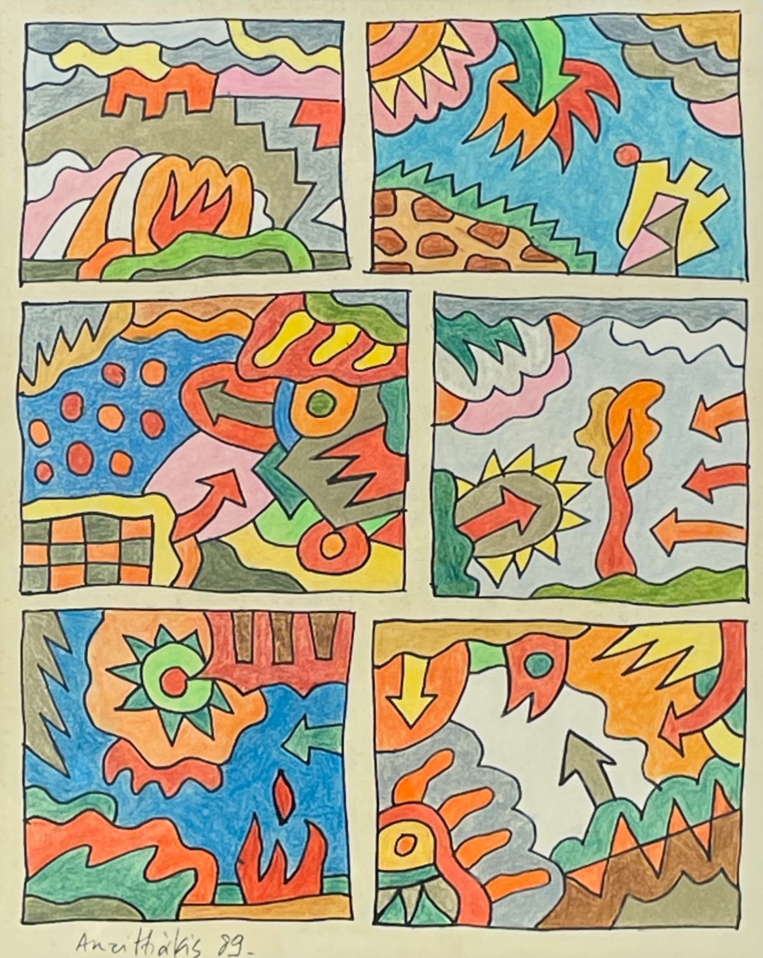 Alexis Akrithakis | Six Stories (1989) | MutualArt