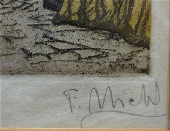 Ferdinand Michl | Market Scene | MutualArt