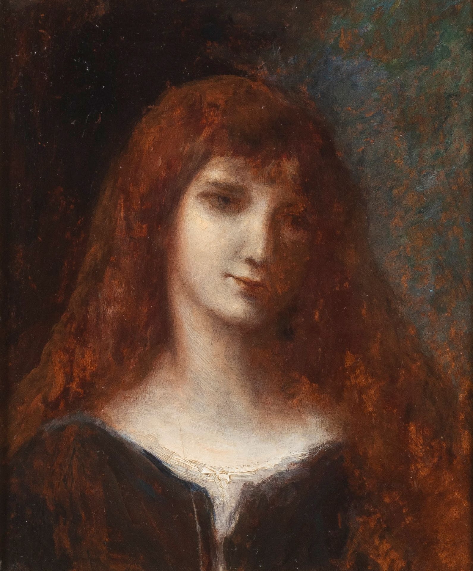 Jean-Jacques Henner | Portrait of a woman | MutualArt